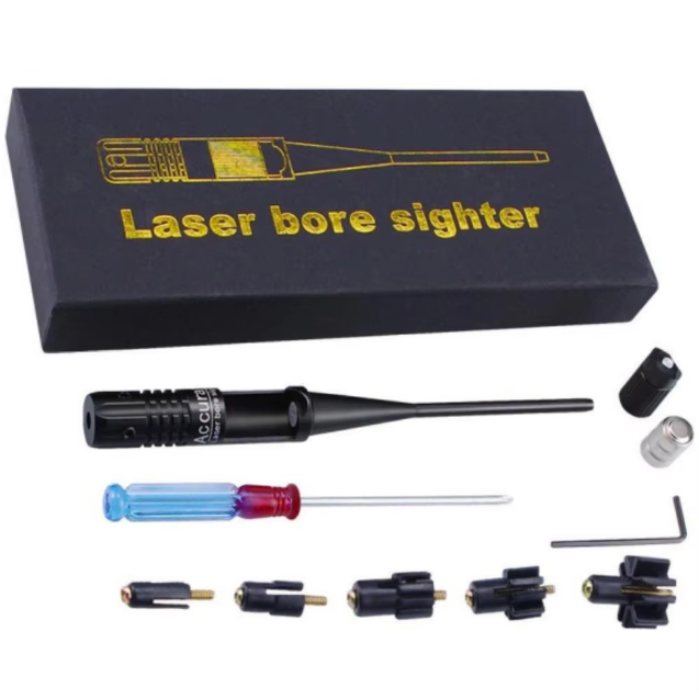 Jual Laser Bore Sight Kit.177 .22 Caliber To 12GA Laser Pointer ...