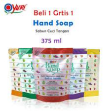 Jual Buy 1 GET 1 YURI Hand Soap 375ml Hand Wash Sabun Cuci Tangan ...