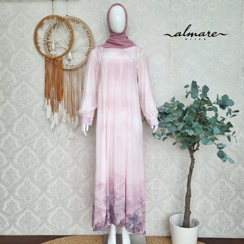 Jual Mix Match Gamis Pink (Tanpa Jilbab) | Shopee Indonesia