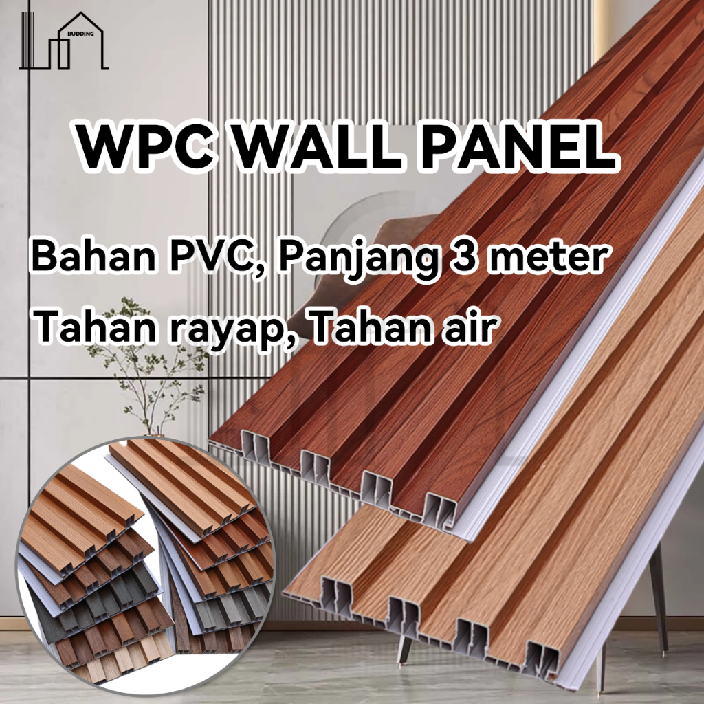 Jual Full PVC+300CM | UPVC wall panel Dinding, Anti rayap Tahan air Tidak getas,PVC wall panel ...