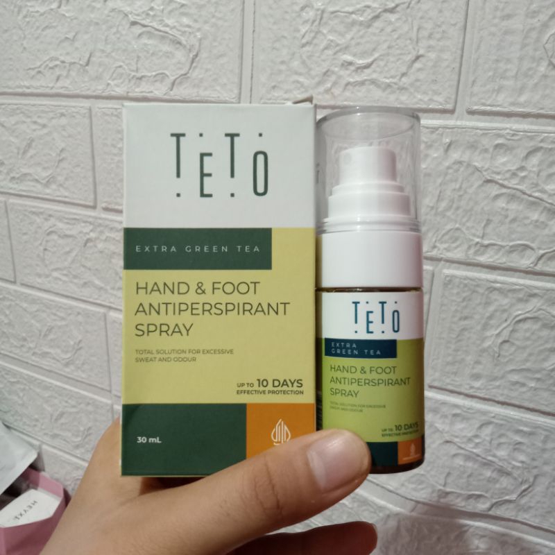 Jual TETO hand&food Antiperspirant spray (plvd) | Shopee Indonesia