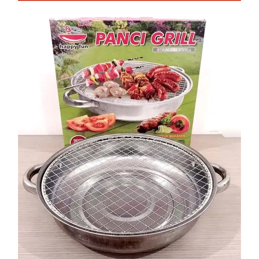 Jual TKKH PANCI GRILL MANUAL ARANG PANCI ARANG BBQ BRIKET Panci Grill ...