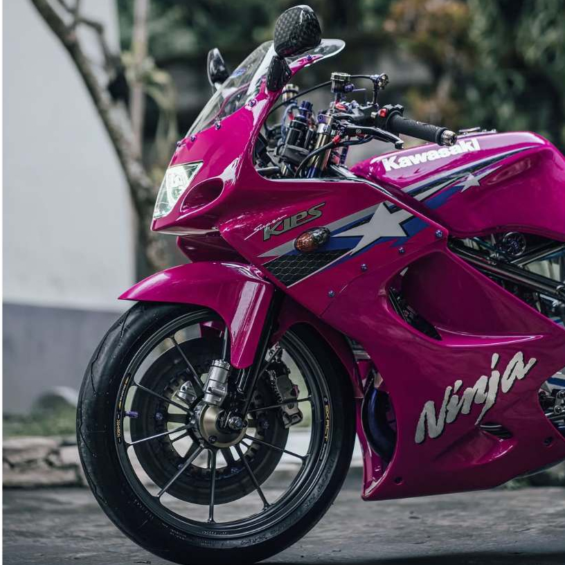 Jual STIKER STRIPING NINJA RR OLD CUSTOM TRANSPARAN - STRIPING ...