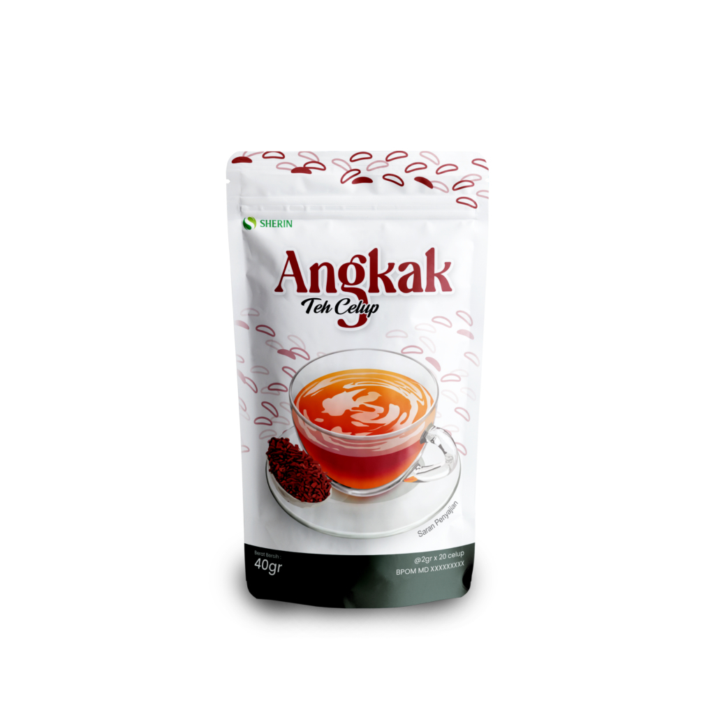 Jual Teh Celup Angkak SHERIN untuk menurunkan panas 1 pouch isi 20 ...