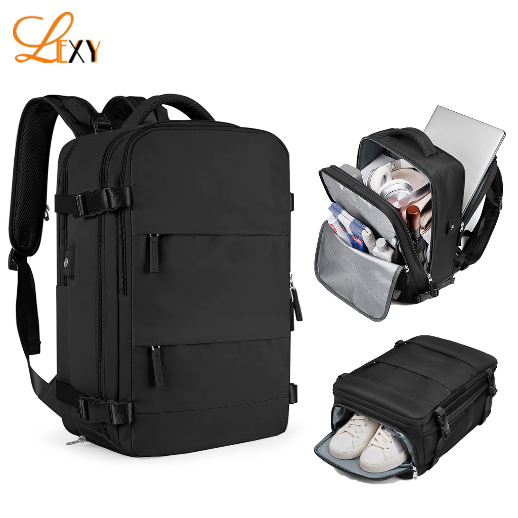 Jual LEXY Tas Ransel Travel Wanita Multi-fungsi Waterproof Tas Ransel ...