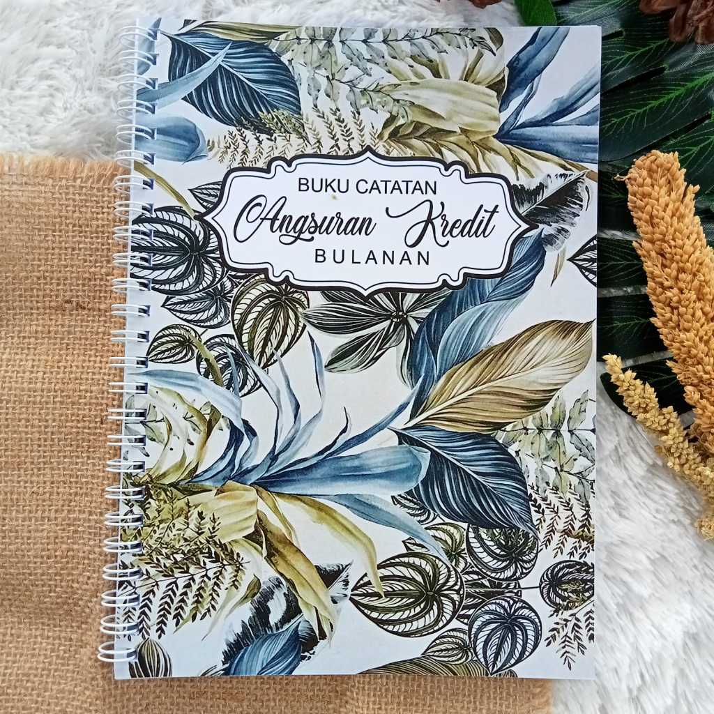 Jual BUKU CATATAN ANGSURAN KREDIT BULANAN GALAXY UK A5 JILID SPIRAL NON ...