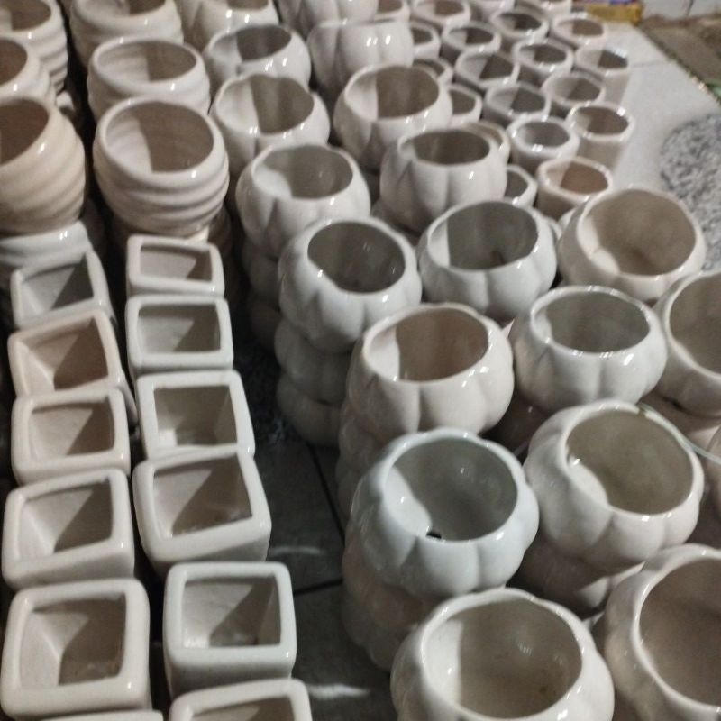 Jual 1 Paket 5 Pot Guci Pajangan Pot Vas Bunga Dekorasi Rumah Minimalis ...