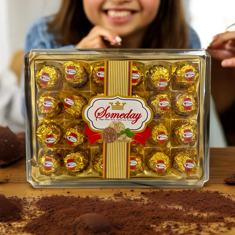 Jual COKLAT SOMEDAY KEMASAN KOTAK ISI 24 pcs/cokelat someday kotak ...