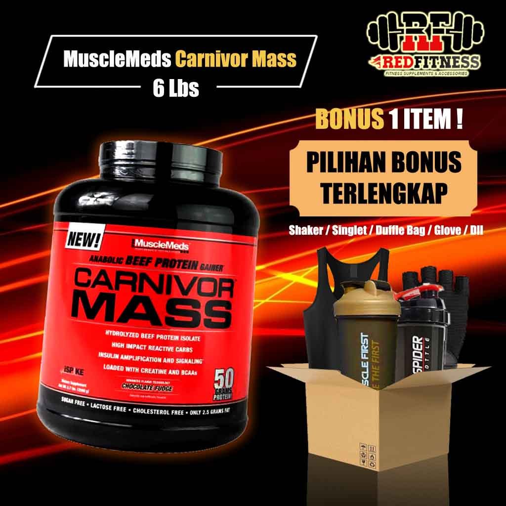 Jual MuscleMeds Carnivor Mass 6 lbs / CarnivorMass Gainer 6 lb BPOM ...