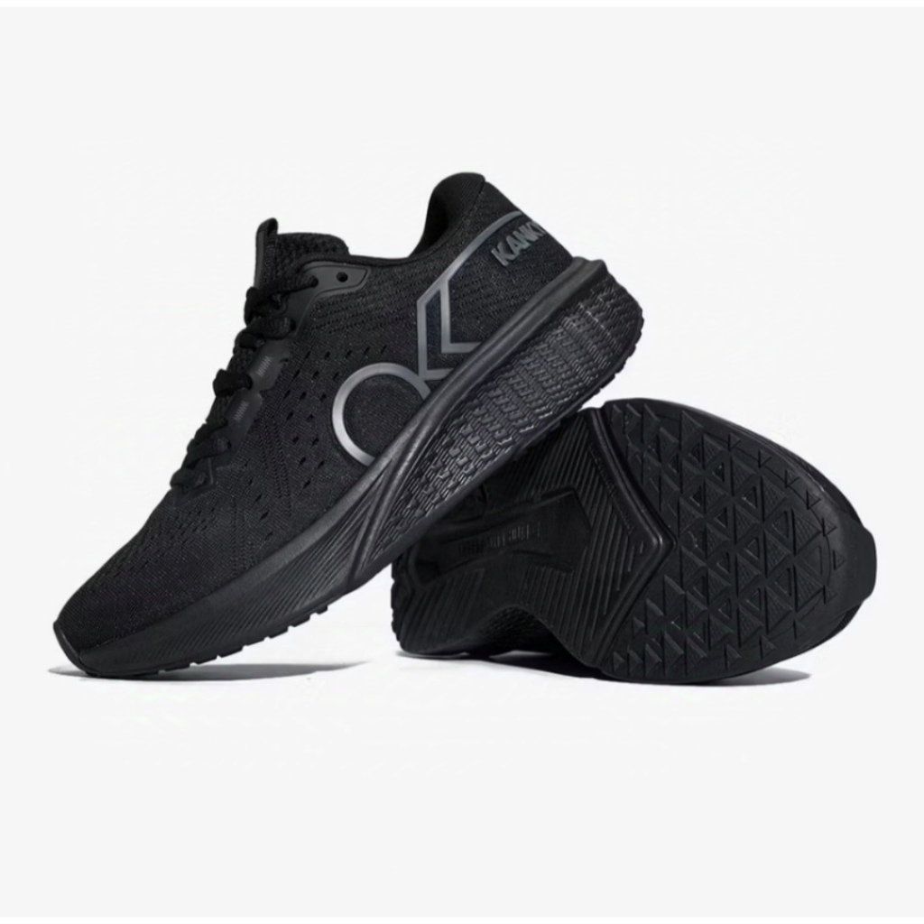 Jual Kanky x Tirta Story Kaze Running Walking All Black & Black White ...