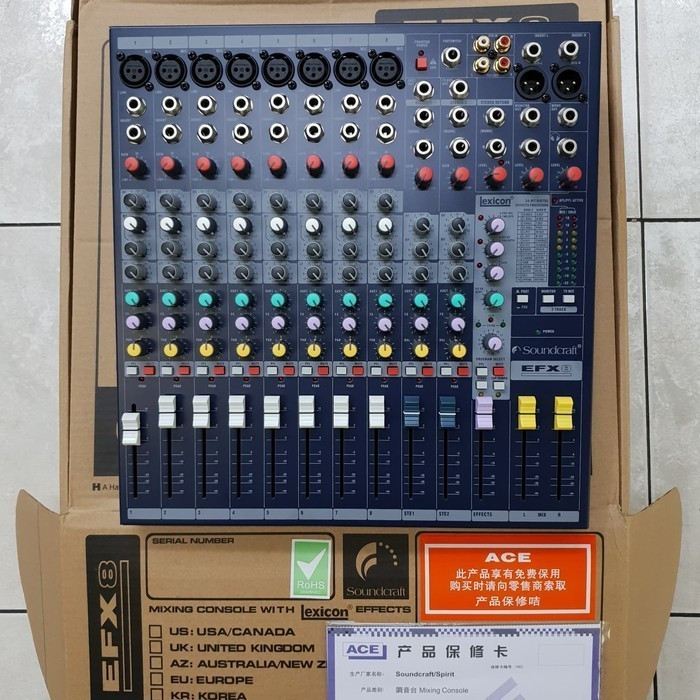 Jual EFX8 efx 8 8 channel effect lexicon mixer BARU | Shopee Indonesia