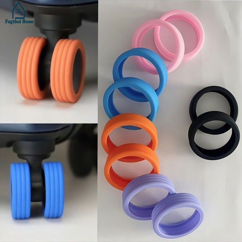Jual Silikon Pelindung Roda Koper / Ring Karet Protector Cover Roda ...