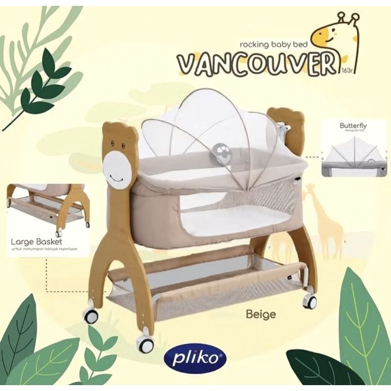 Jual Preloved Pliko Vancouver Baby Box Warna Beige | Shopee Indonesia