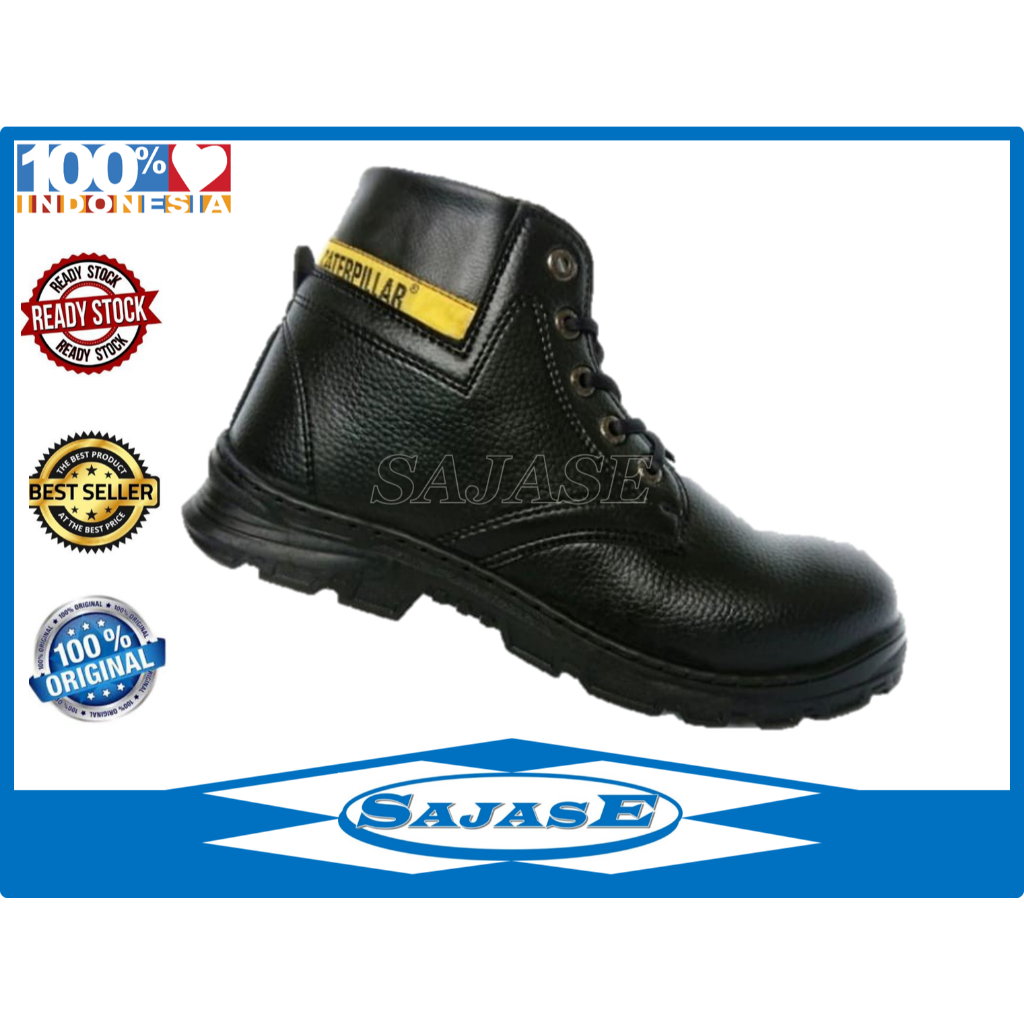 Jual Sepatu safety boots model Tali sepatu safety Proyek safety shoes ...