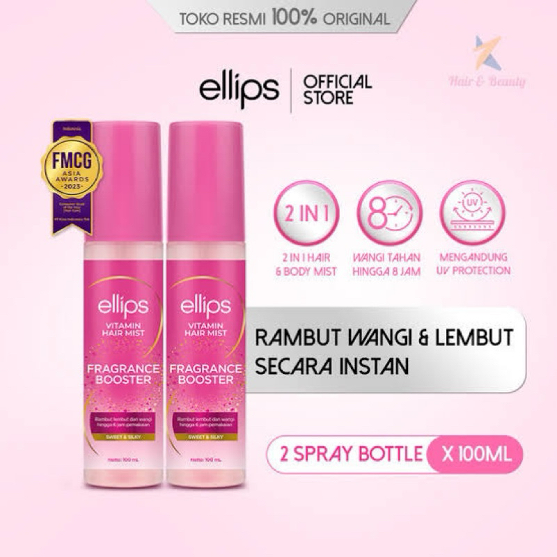 Jual Ellips Vitamin Hair Mist Fragrance Booster Rambut Wangi & Lembut ...