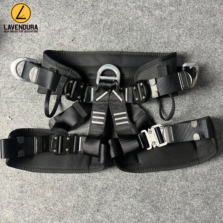 Jual Seat Harness Safety Belt PPlus Descent Rock Climbing Harness Half ...