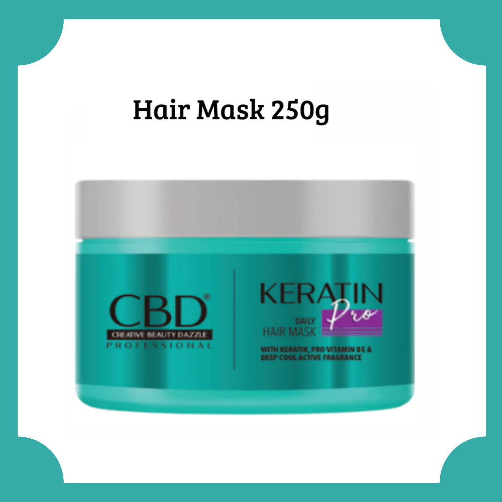 Jual CBD Professional Keratin Pro Daily Use Hair Mask 250g / Masker ...