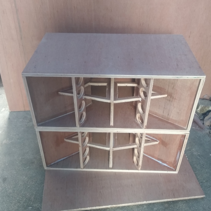 Jual Box CLA 8 inch double box spiker cla | Shopee Indonesia