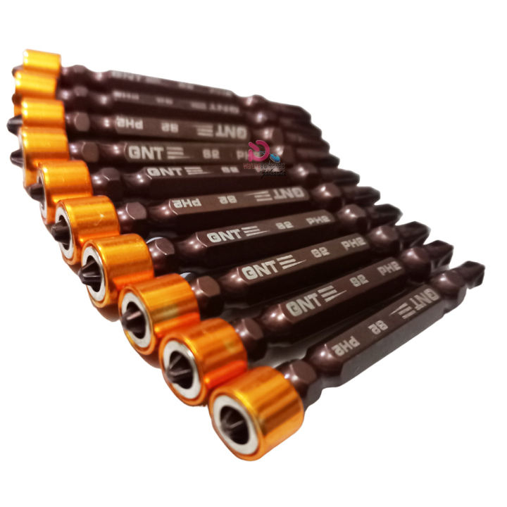 Jual 5 Pcs Mata Obeng Angin Obeng Gypsum PH2 X 65MM Mata Bor Mata Screw ...