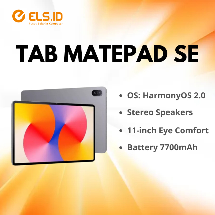 Jual Huawei Tab MatePad SE (6GB/128GB) 11" FHD+ HarmonyOS 2.0 | Shopee ...