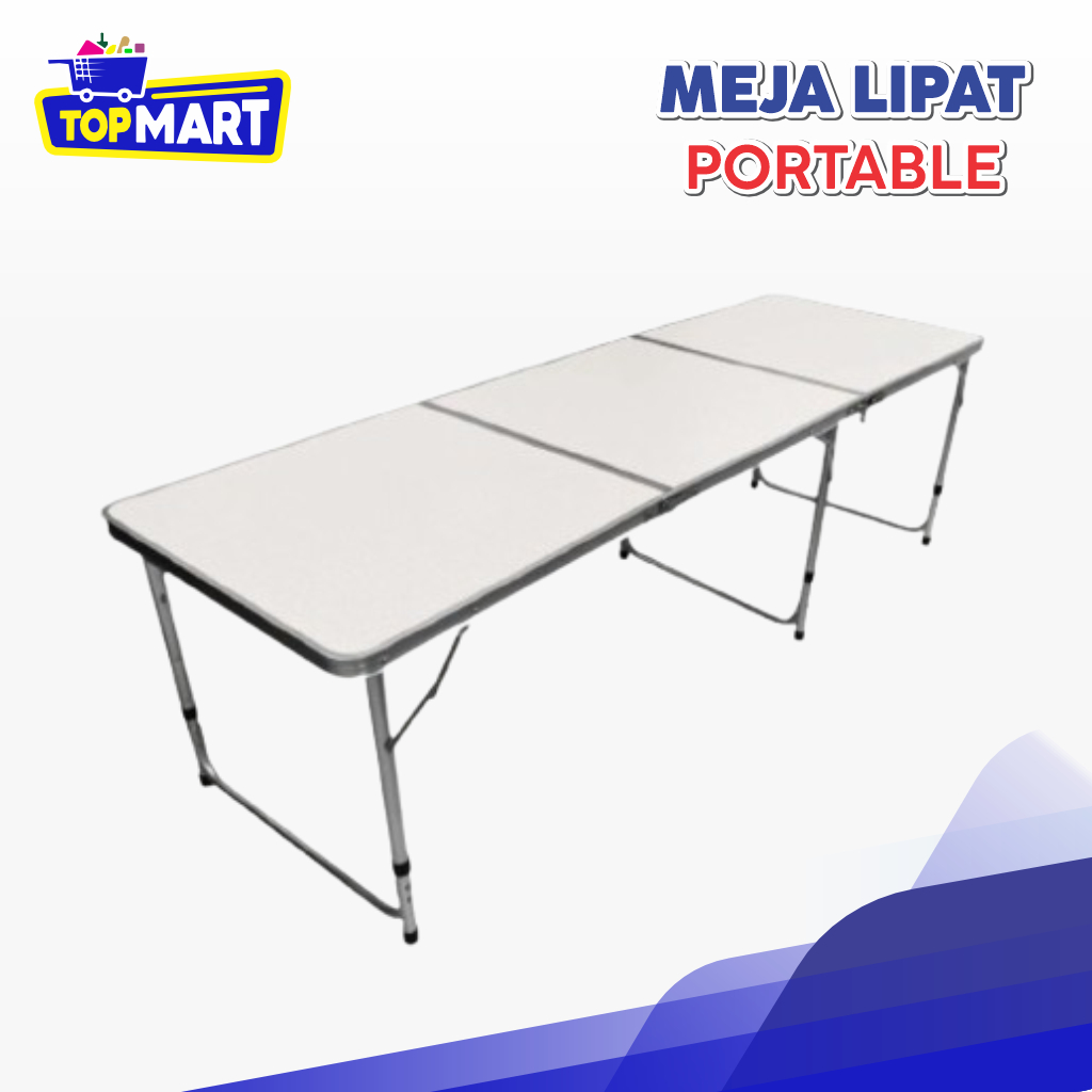 Jual TOPMART - MEJA JUALAN MURAH Flipper Table Meja Makan Lipat Set ...