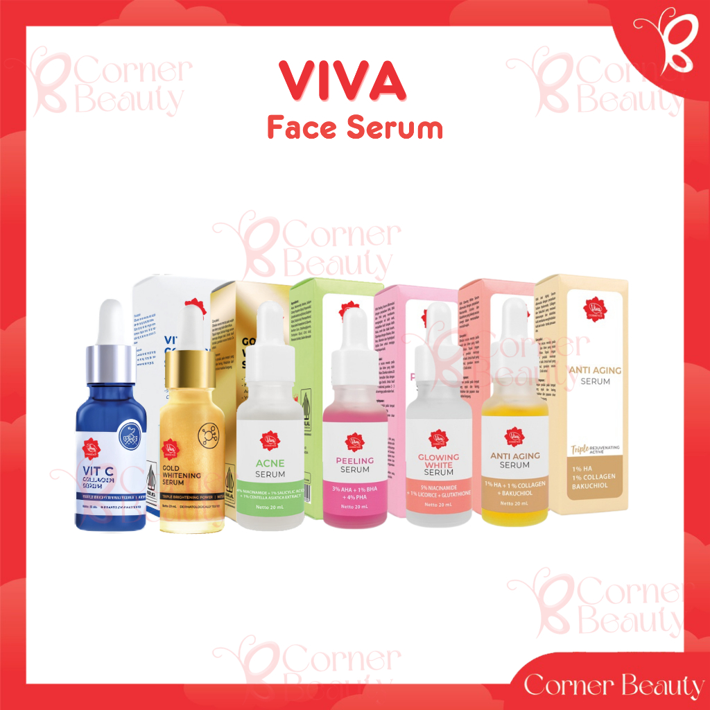 Jual Viva Face Serum - Peeling Serum - Glowing White Serum - Anti Aging ...