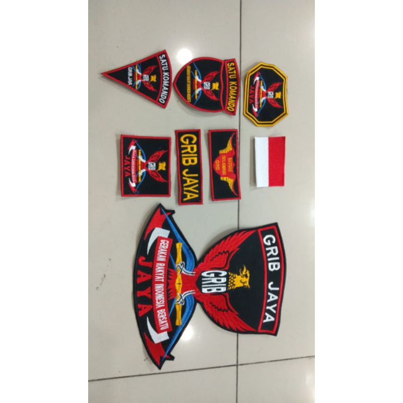 Jual logo bordir grib jaya | Shopee Indonesia