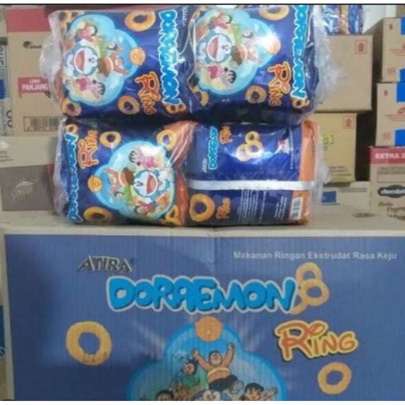 Jual DORAEMON RING SNACK CHIKI BERHADIAH 1 PACK ISI 10 PCS | Shopee ...