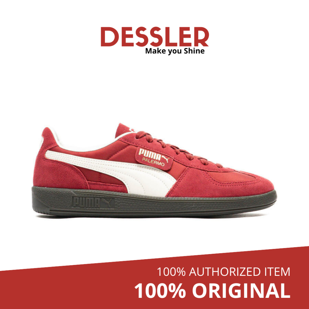 Jual Puma Palermo OG - Intense Red Warm White | Shopee Indonesia