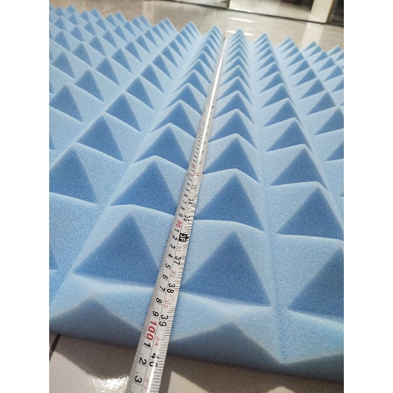 Jual peredam suara dinding/tembok, bermotif Piramida ukuran 100cm x ...