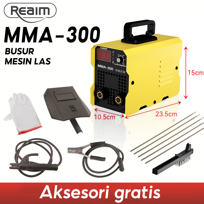 Jual Reaim Mesin Las Inverter MMA 250 IGBT 450W Mesin las mig tanpa gas Mesin trafo las welding ...