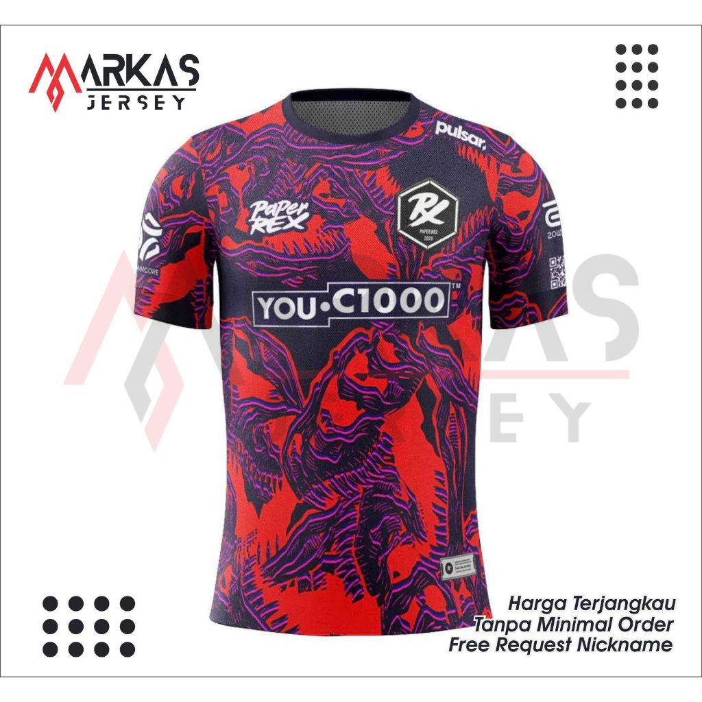 Jual JERSEY BAJU KAOS TEAM PAPER REX ESPORTS NEW 2025 VALORANT DOTA LOL ...