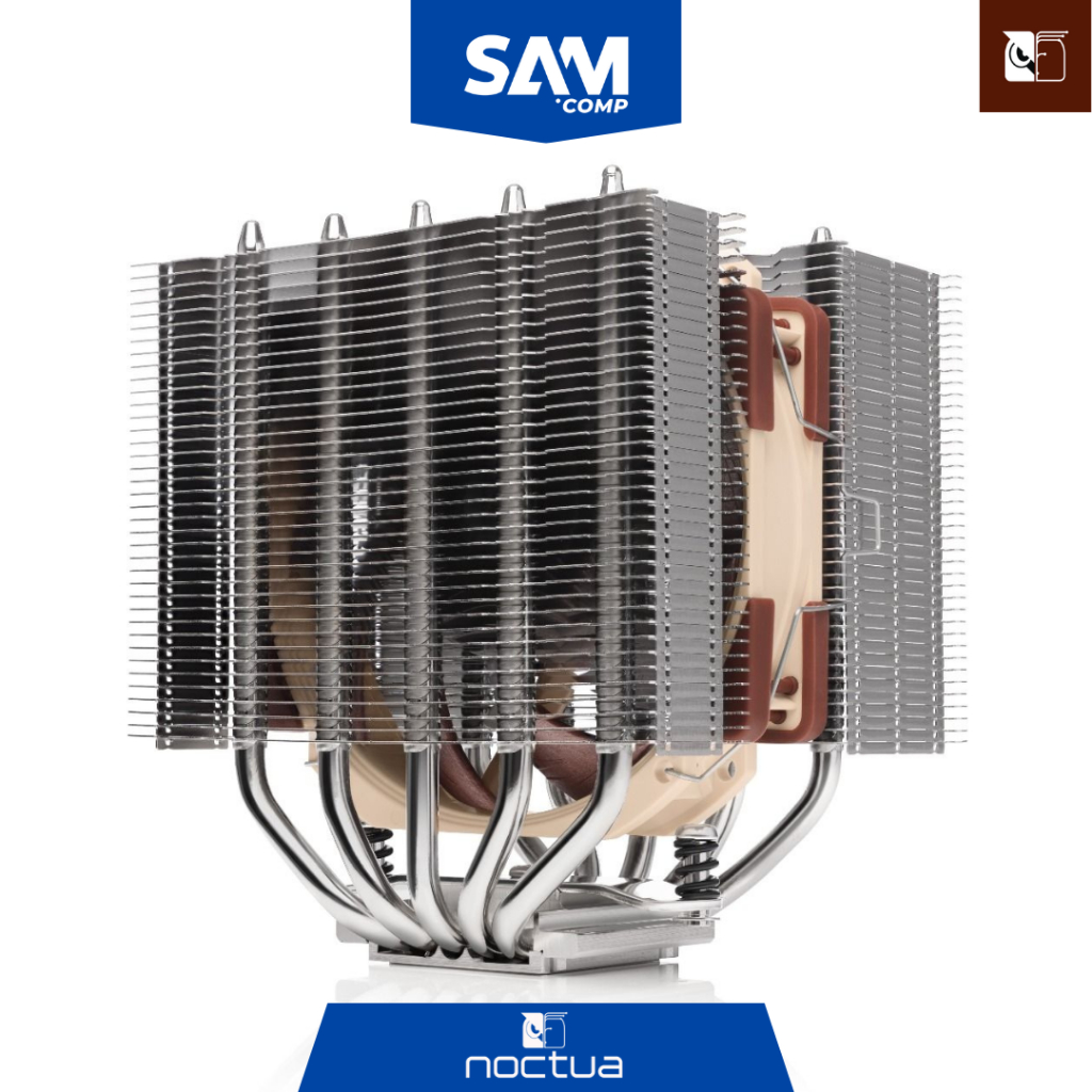 Jual HSF Noctua NH-D12L | Twin Tower Low Height | PWM CPU Air Cooler ...