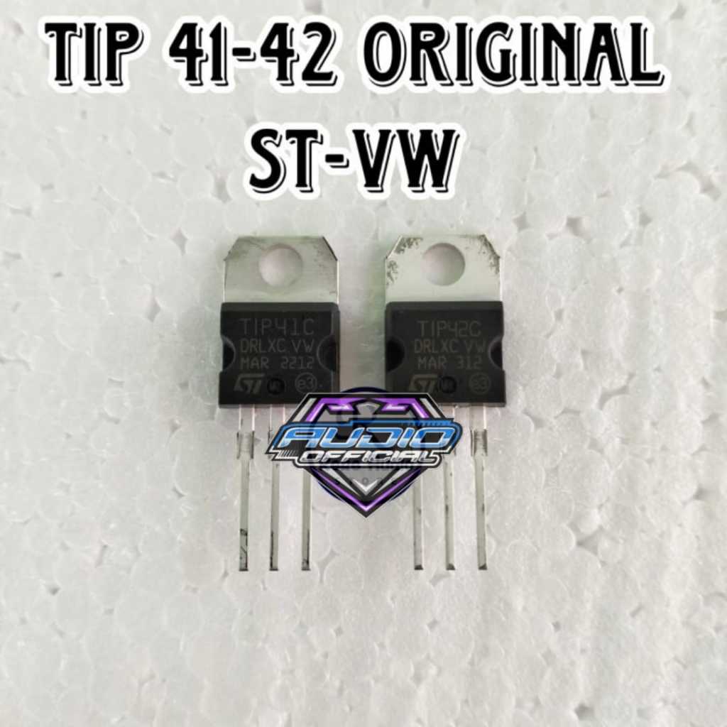 Jual Transistor TIP 41 & 42 / TIP 41C 42C Original Super ST - VW | Shopee Indonesia