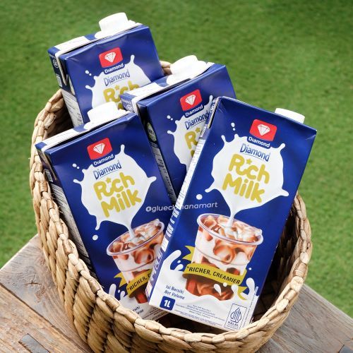 Jual UHT Rich Milk Diamond 1L | Shopee Indonesia