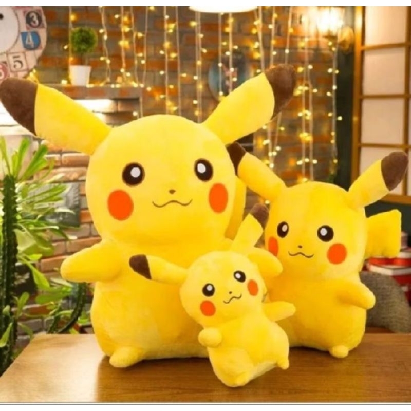 Jual Boneka Karakter Pokemon Pikachu Charmander Bulbasaur Squirtle ...