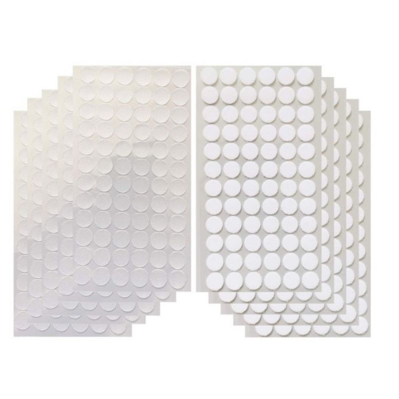 Jual Stiker Dot Velcro 90 Pairs Sticker Velcro Bulat Double Side ...