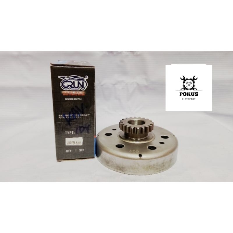 Jual MANGKOK KAMPAS GANDA OTOMATIS KOPLING GANDA (1DY) JUPITER Z1 20T MERK CRUN | Shopee Indonesia