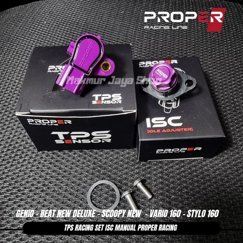 Jual PROPER RACING LINE PAKET UPGRADE SENSOR TPS RACING DAN ISC MANUAL ...