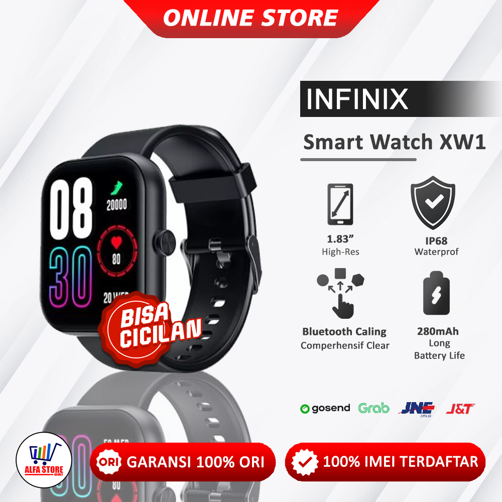 Jual Infinix Smartwatch XW1 Jam Tangan Bluetooth Original | Shopee Indonesia