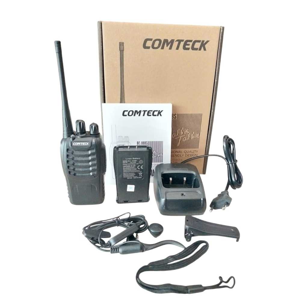 Jual RADIO HT WALKIE TALKIE COMTECK BF888S UHF | Shopee Indonesia