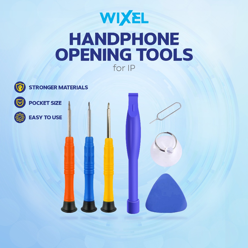 Jual WIXEL - Repair Tools for Iphone Obeng Set HP Bongkar Handphone ...