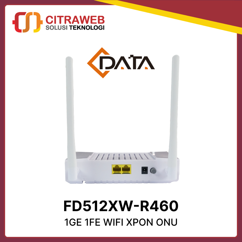Jual C-DATA XPON ONU FD512XW-R460 1GE 1FE WIFI GPON EPON ONT cdata fd512xw modem ftth 802.11bgn ...