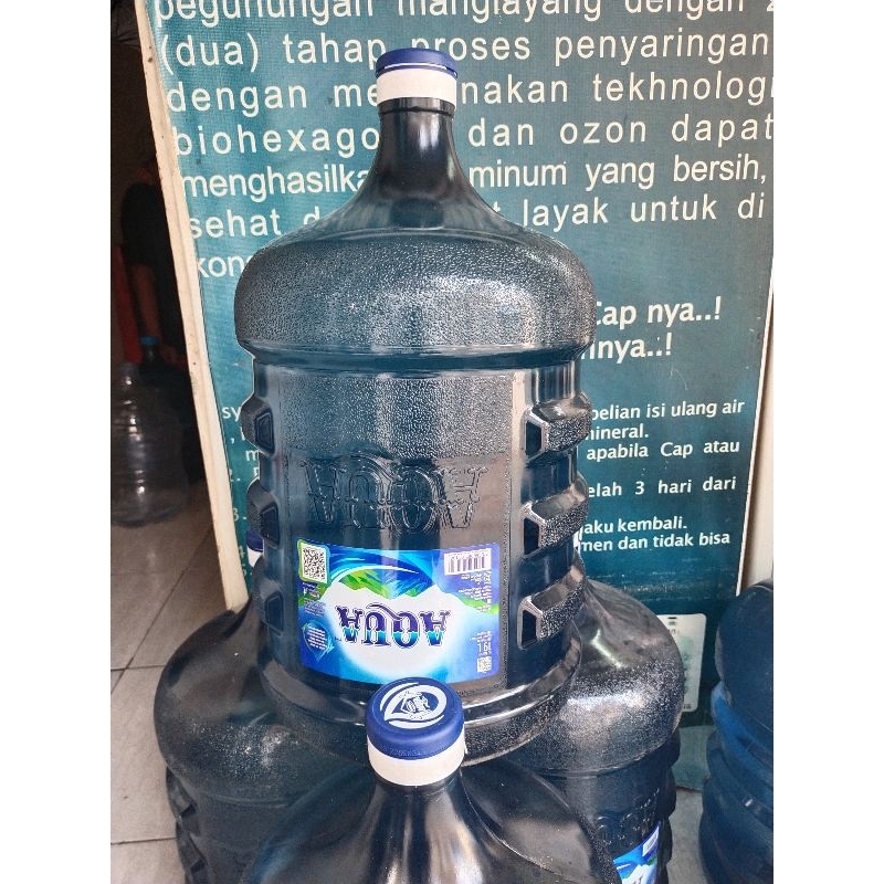Jual AQUA GALON 19LITER AIR DAN GALON ORIGINAL | Shopee Indonesia