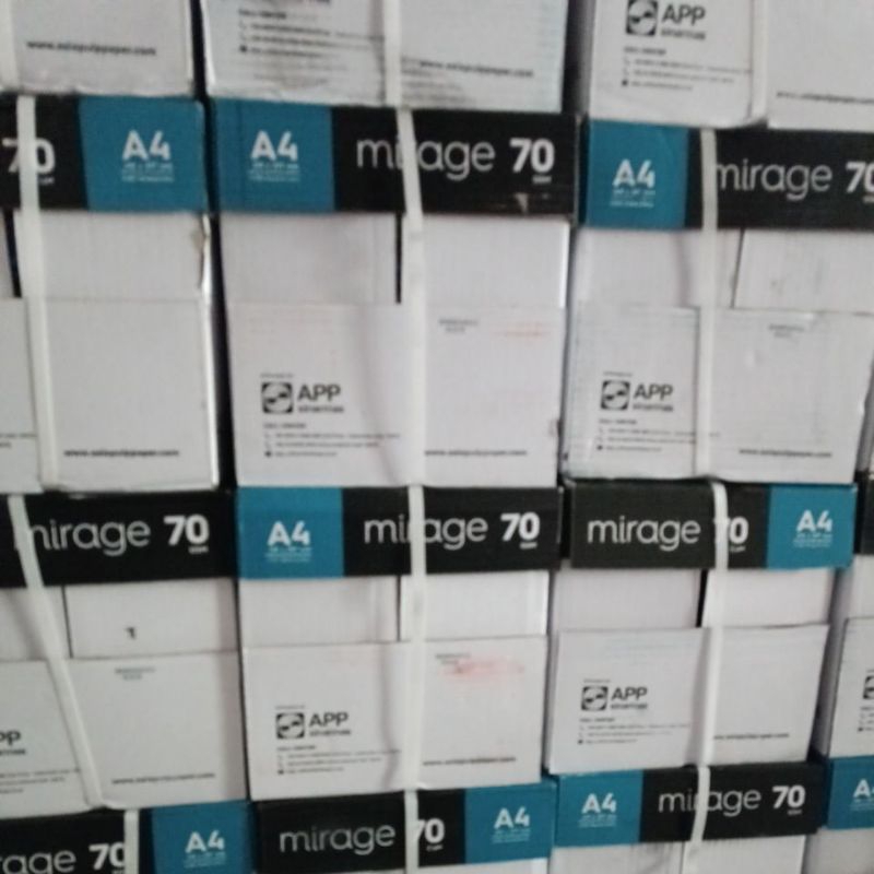 Jual Kertas hvs A4 Mirage 70 gr | Shopee Indonesia