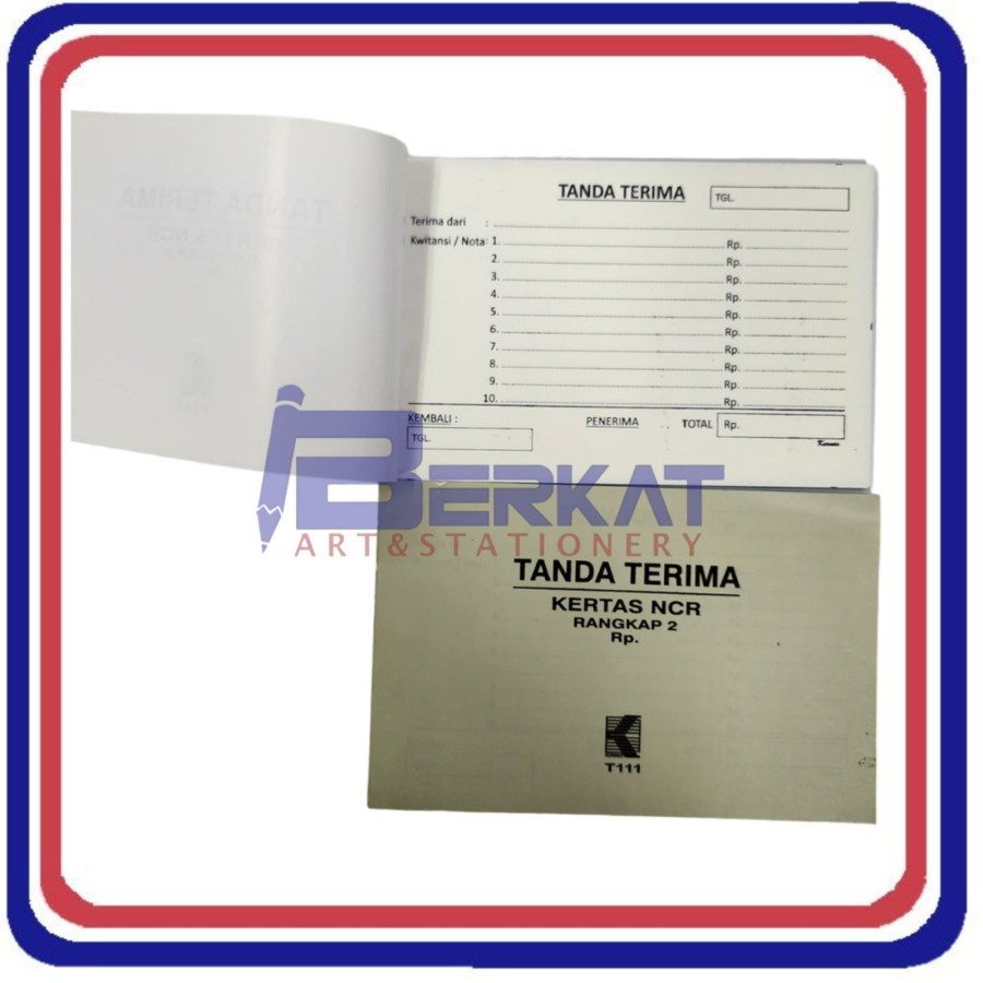 Jual Tanda Terima Uang / Rupiah Kecil 1/4 Folio 2ply NCR | Shopee Indonesia