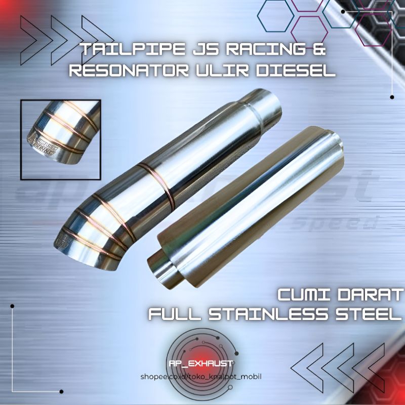 Jual BEST SELLER!! Tailpipe Knalpot Diesel Mobil Pajero Innova Fortuner ...