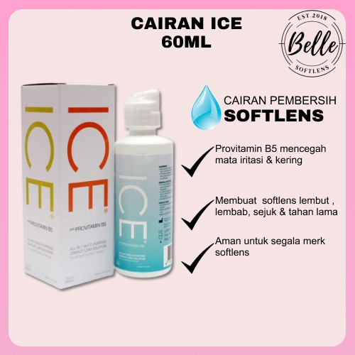 Jual CAIRAN SOFTLENS ICE 60 ML BELLESOFTLENS | Shopee Indonesia