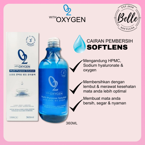 Jual CAIRAN SOFTLENS O2 MPS 360 ML ( LARGE SIZE ) | Shopee Indonesia
