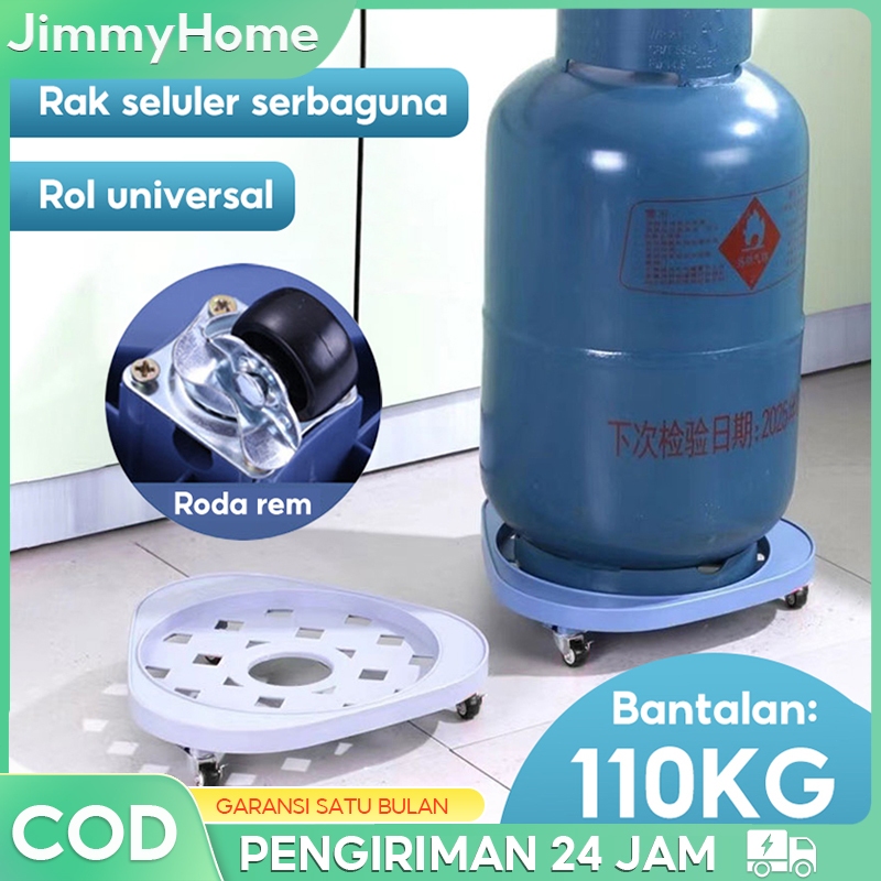 Jual JimmyHome Rak Tabung Gas Alas Roda Tabung Gas Plastik Rak Pot ...